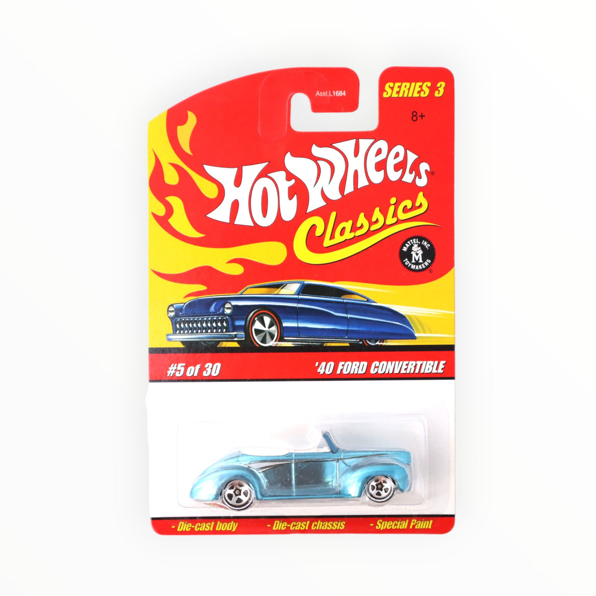 Hot Wheels '40 Ford Convertible - Hot Wheels Classics (2007) #5 — 99Diecast