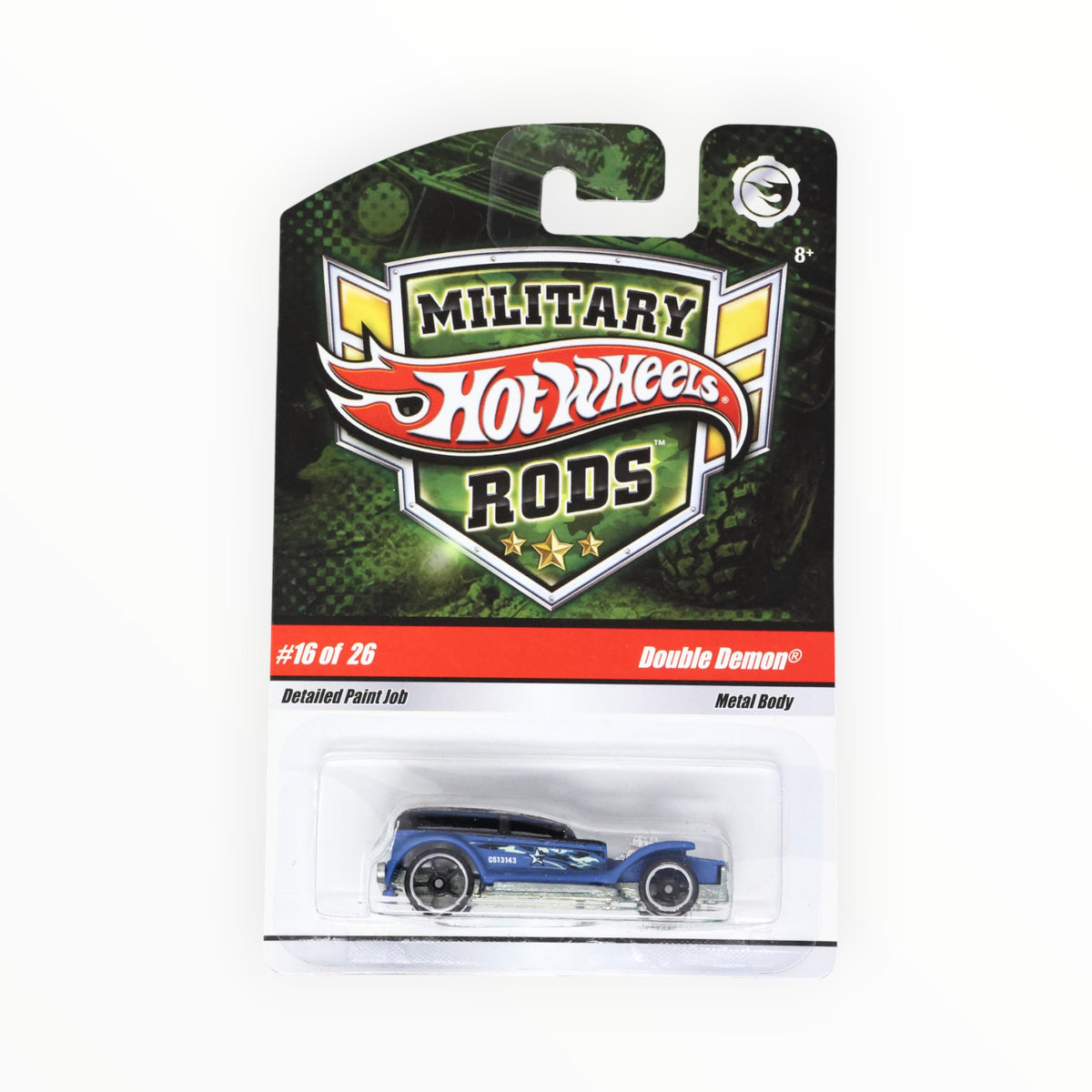 Hot Wheels Double Demon - Military Rods (2009) — 99Diecast