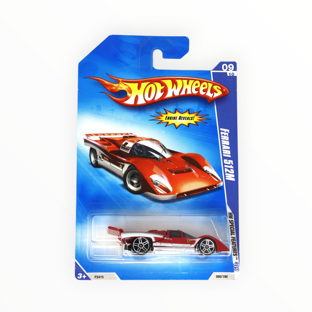 Hot Wheels Ferrari 512M - Mainline (2009) 95/190 — 99Diecast