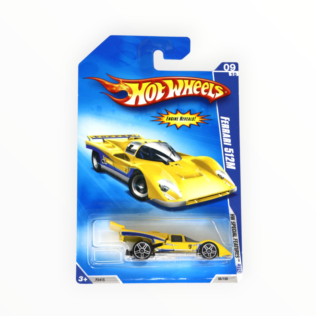 Hot Wheels Ferrari 512M - Mainline (2009) 95/190 — 99Diecast