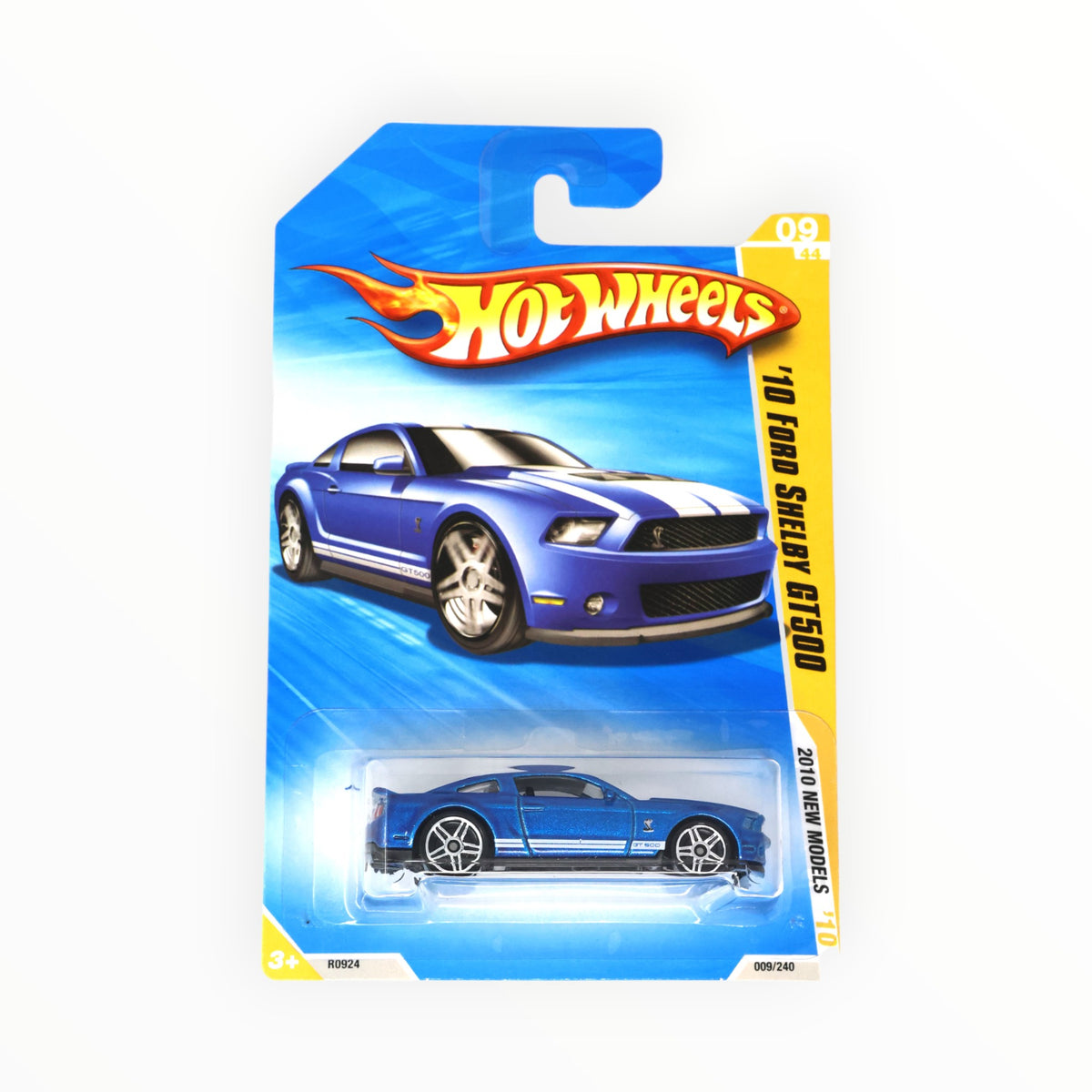 Hot Wheels '10 Ford Shelby GT500 - Mainline (2010) 9/240 — 99Diecast