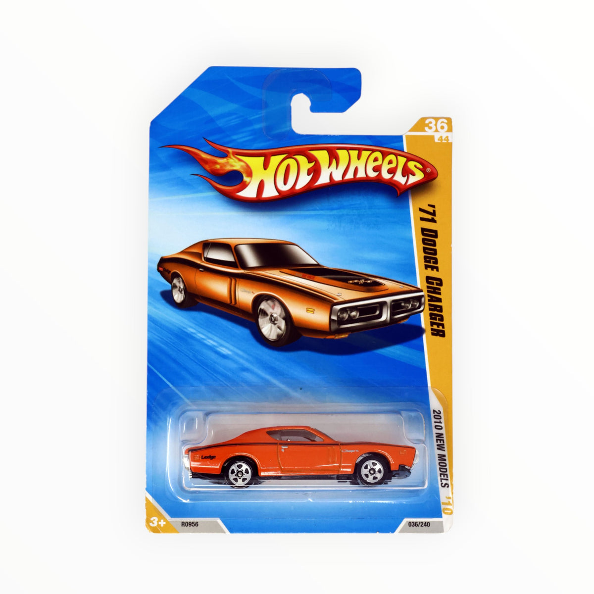 Hot Wheels '71 Dodge Charger - Mainline (2010) 36/240 — 99Diecast