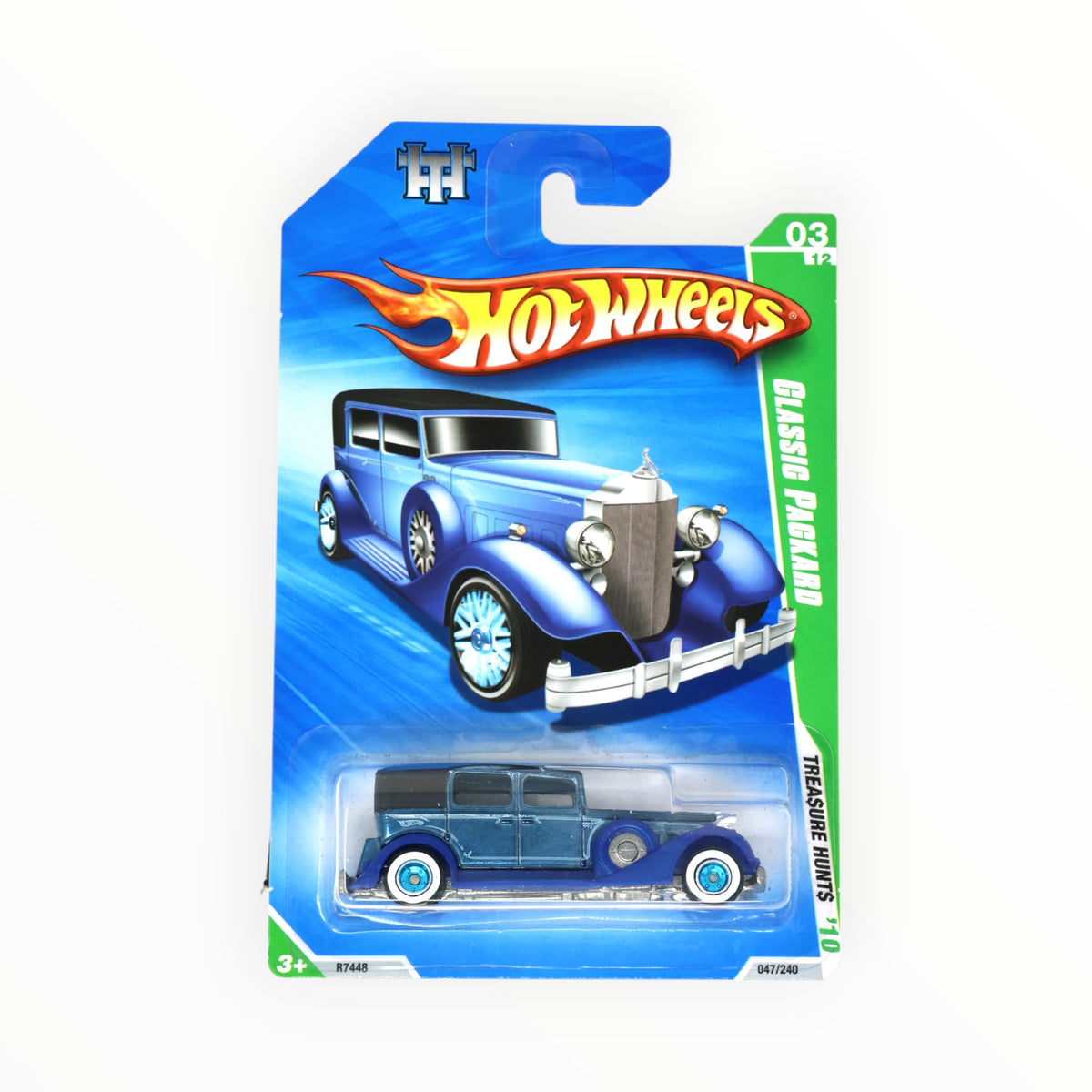 Hot Wheels Classic Packard (Super Treasure Hunt) 2010 - 47/240 — 99Diecast