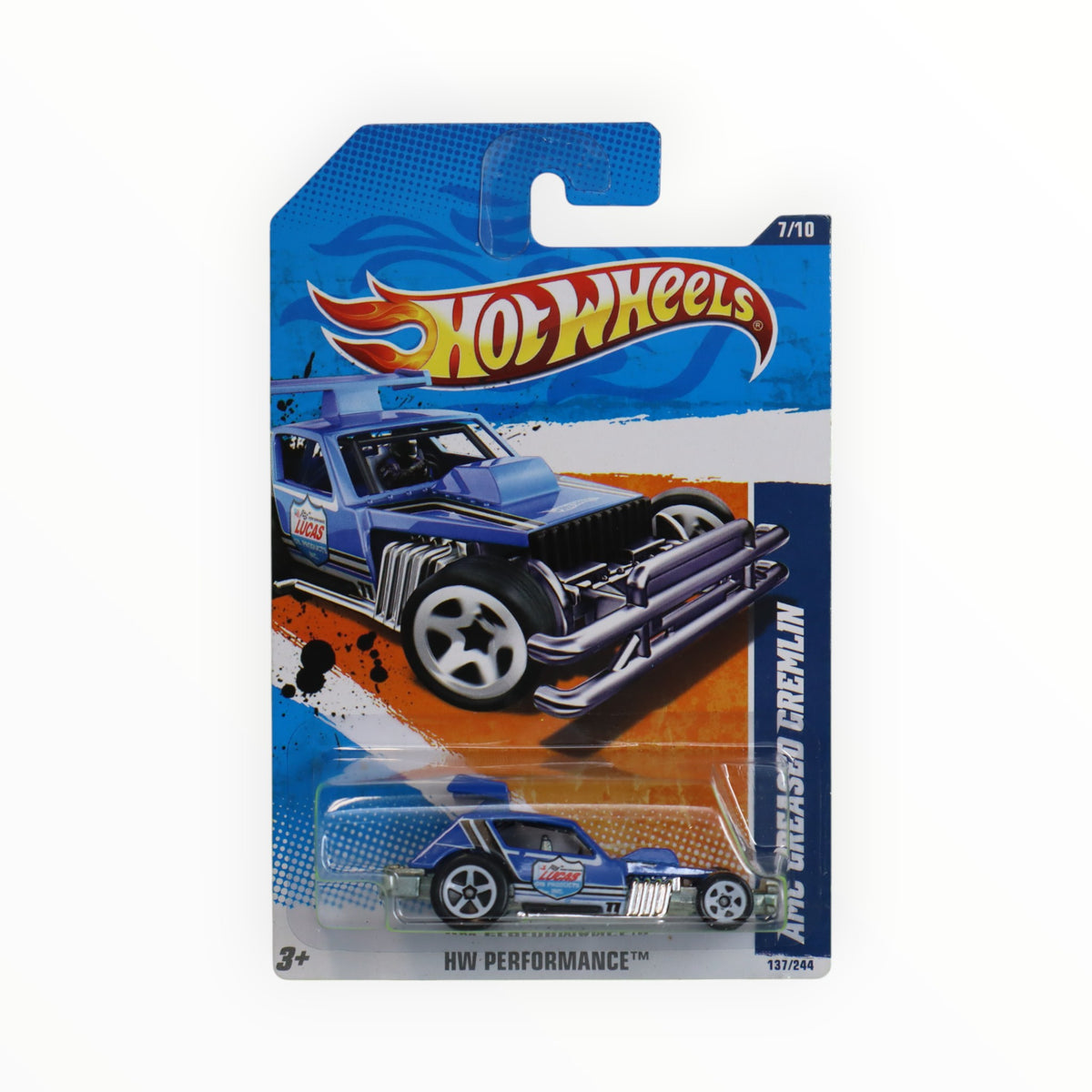 Hot Wheels AMC Greased Gremlin - Mainline (2011) 137/244 — 99Diecast
