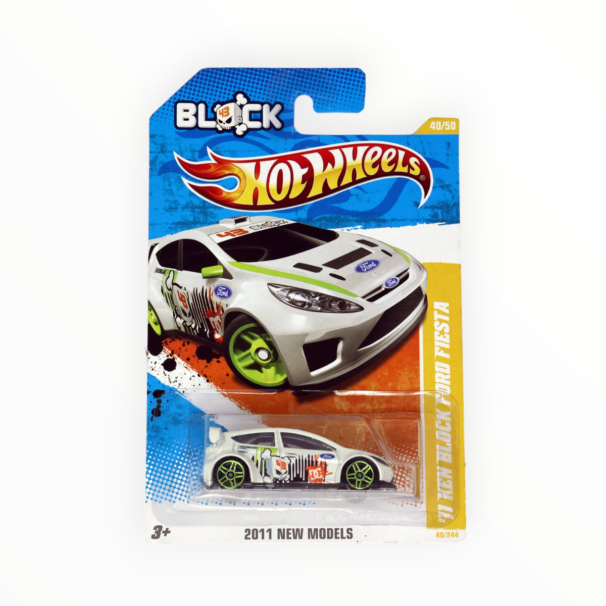 Hot Wheels '11 Ken Block Ford Fiesta - Mainline (2011) 40/244 — 99Diecast