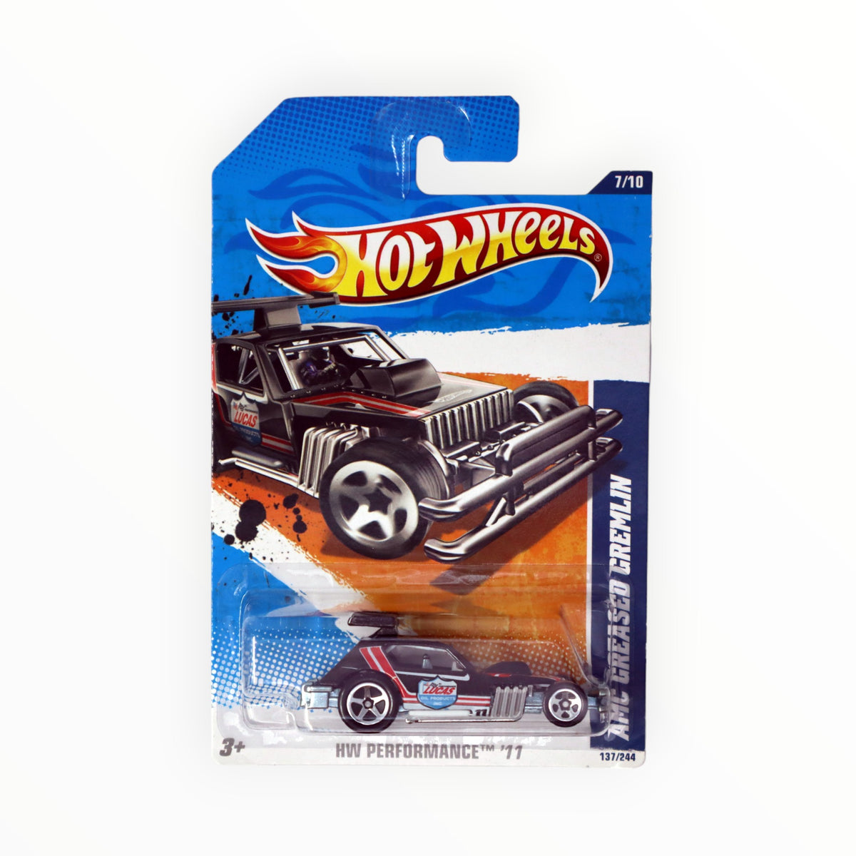 Hot Wheels AMC Greased Gremlin - Mainline (2011) 137/244 — 99Diecast