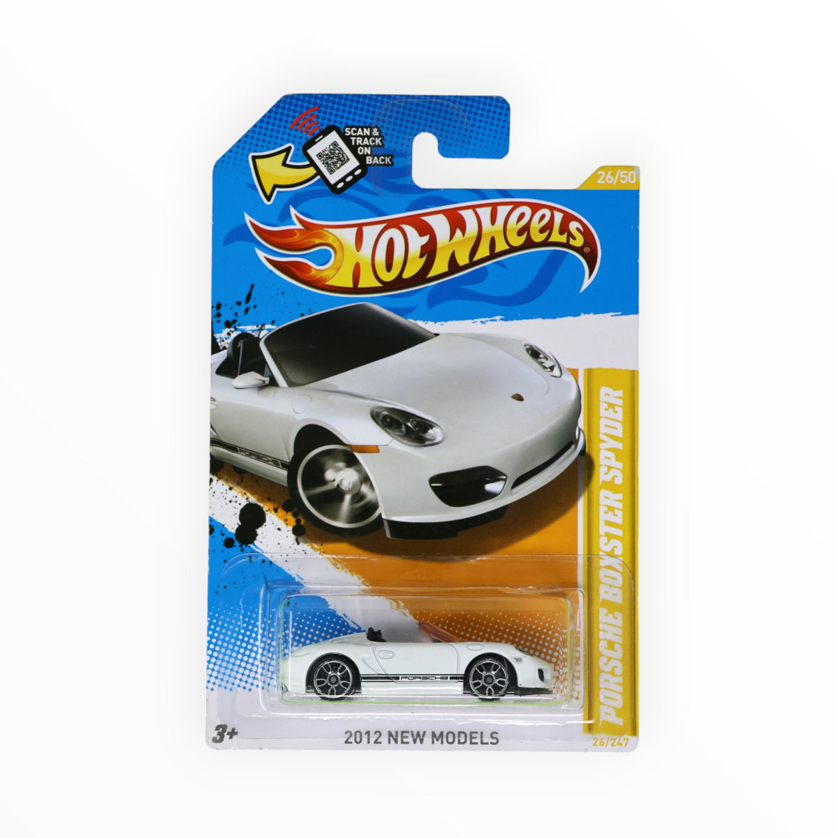 Hot Wheels Porsche Boxster Spyder - Mainline (2012) 26/247 — 99Diecast