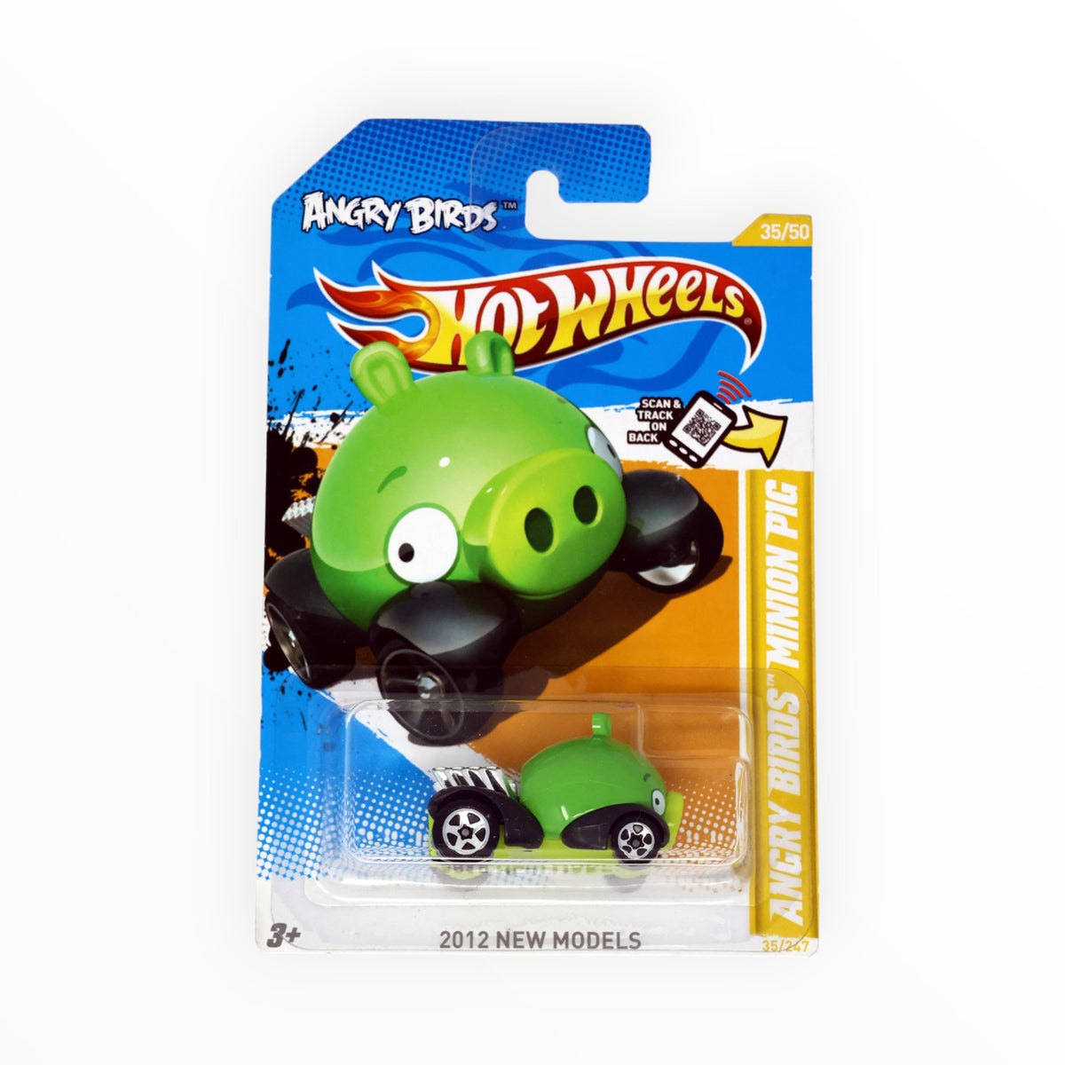 Hot Wheels Angry Birds Minion Pig - Mainline (2012) 35/247 — 99Diecast