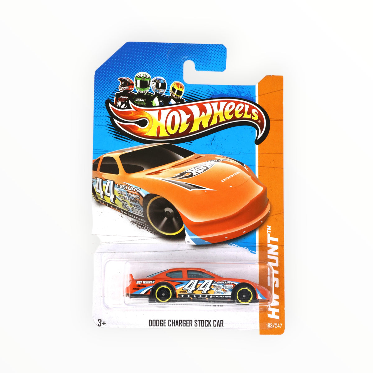 Hot Wheels Dodge Charger Stock Car - Mainline (2012) 183/247 — 99Diecast