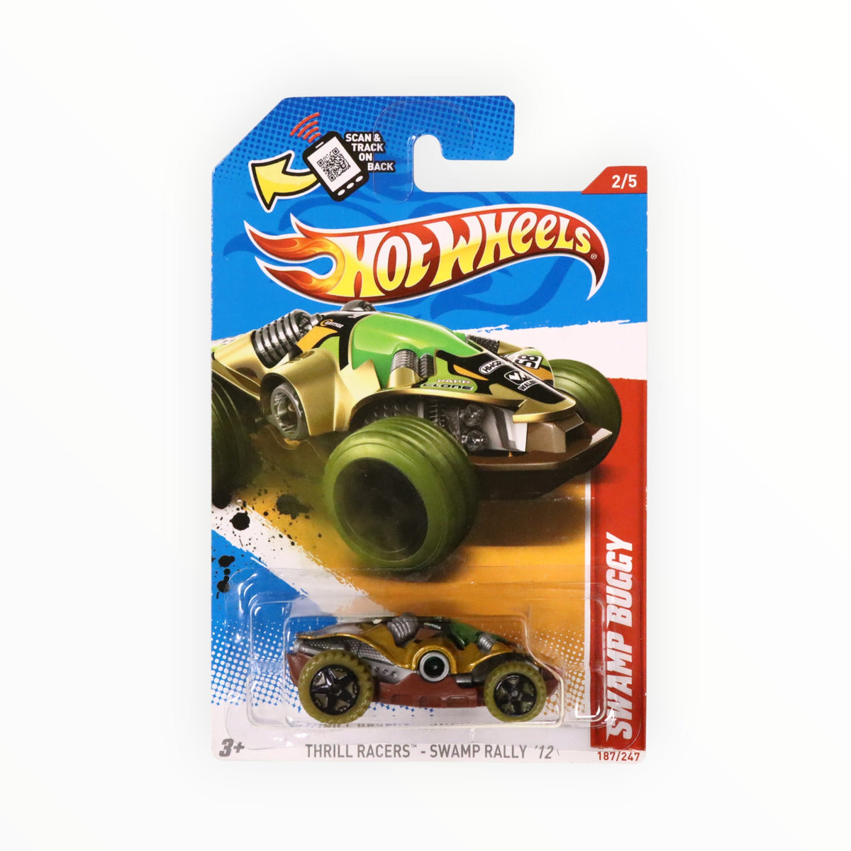 Hot Wheels Swamp Buggy - Mainline (2012) 187/247 — 99Diecast
