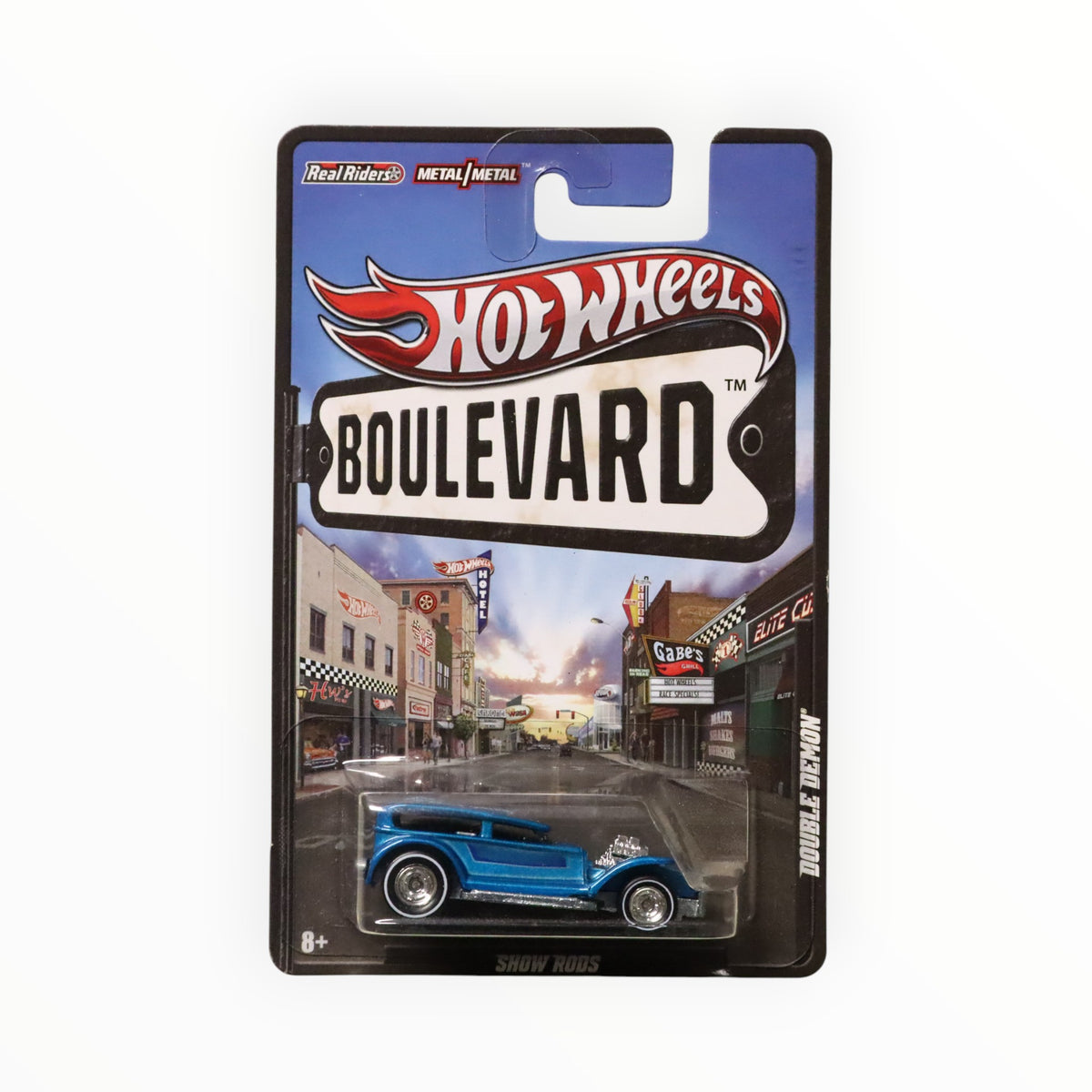 Hot Wheels Double Demon - Boulevard (2012) — 99Diecast