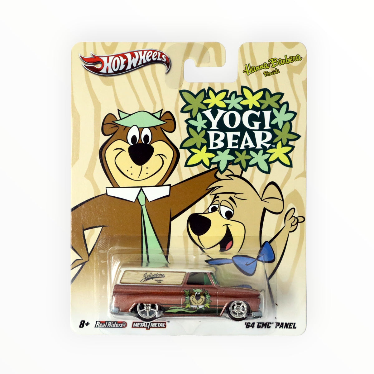 Hot Wheels '64 GMC Panel (Yogi Bear) Nostalgic Brands (2012) — 99Diecast