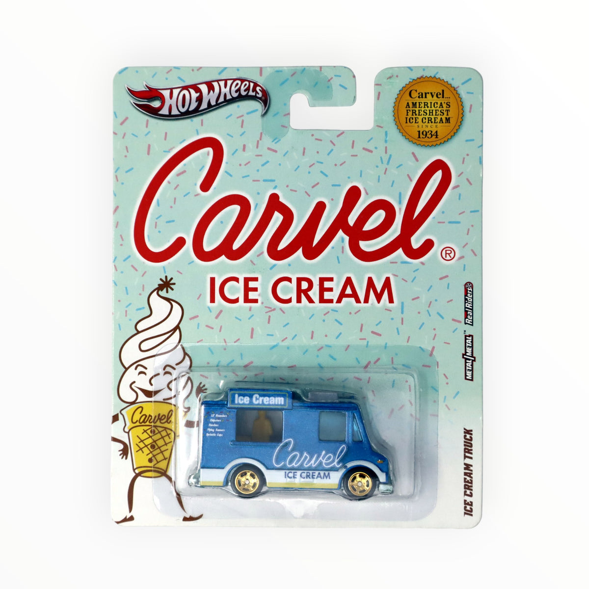 Hot Wheels Ice Cream Truck (Carvel Ice Cream: Carvel Delivery) - Nosta ...