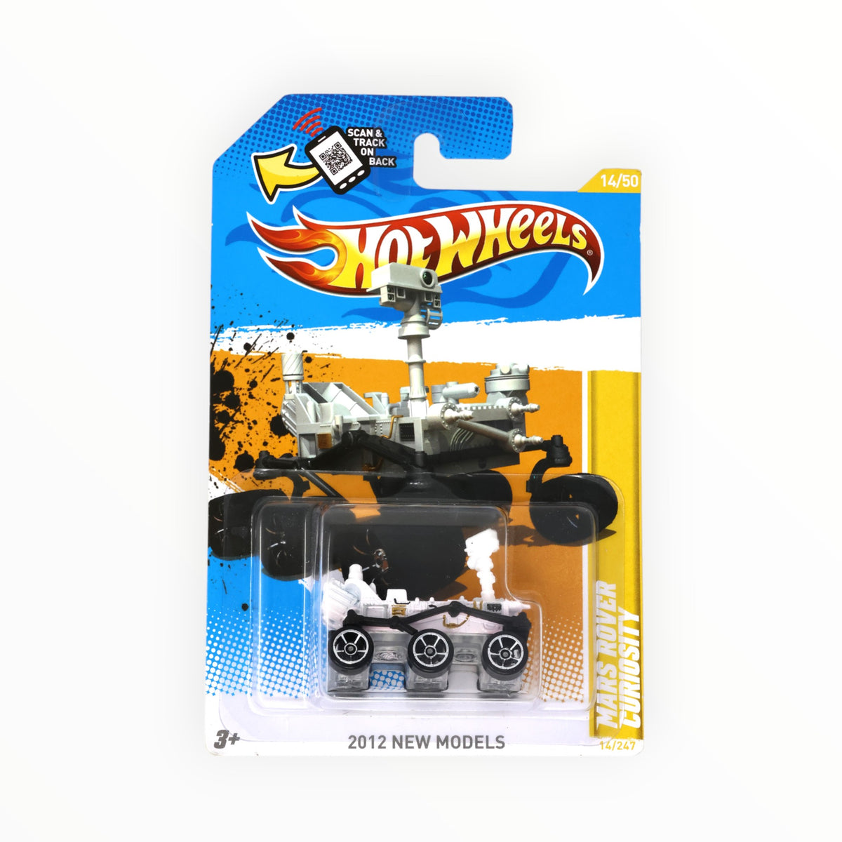 Hot Wheels Mars Rover Curiosity - Mainline (2012) 14/247 — 99Diecast